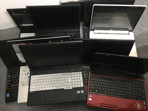 ノートパソコン10台程度デスクPC1台 (note-pc) 東京のノートパソコンの中古あげます・譲ります｜ジモティーで不用品の処分