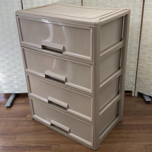 【12/28受け渡し予定あり】埼♪ ナカバヤシ Capaty キャパティ チェスト 4段 幅60cm 衣装ケース 衣類収納 ① (クロ ...