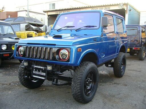 5年 ジムニー JA11V改 5速 エアコン パワステ リフトアップ公認 カスタム多数 (サンコーオート) 箱根ケ崎のジムニーの中古車｜ジモティー