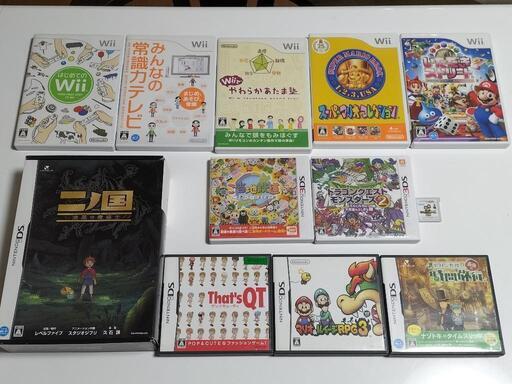 レトロゲーム(Wii、3DS、DS)ゲームソフト (QOL) 玉ノ井のテレビゲーム《その他》の中古あげます・譲ります｜ジモティーで不用品の処分