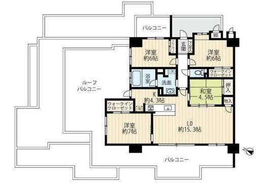 🏡🐶ペット飼育相談可広々ルーフバルコニー付き4LDK分譲マンション西区下山門🏡🐶 (E.Mantani) 下山門の中古（マンション/一戸建て）の不動産・住宅情報・無料掲載の掲示板｜ジモティー