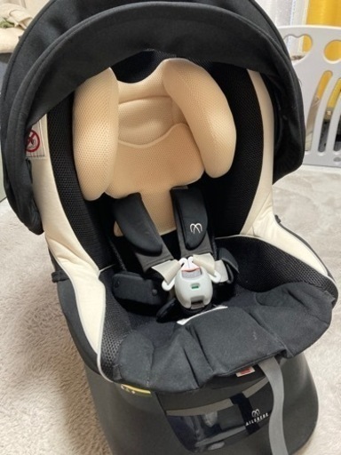 AILE BEBE エールべべチャイルドシートクルットNT2 プラウドヘーゼルブラック (Daikichi) 御嶽山の子供用品の中古あげます・譲ります｜ジモティーで不用品の処分