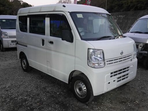 (ID5576)軽バン専門店在庫100台軽貨物黒ナンバーリース個人・法人可能！50万円日産NV100クリッパー新型5AGS車検2年付平成30 ...