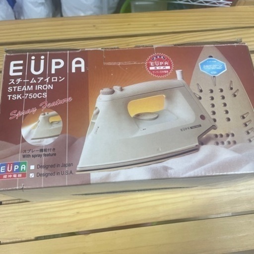 👔2／18午後にお引き渡し出来る方限定価格‼️😳EUPAスチームアイロン👔 (よっち) 野々市工大前の生活家電《アイロン》の中古あげます・譲ります｜ジモティーで不用品の処分