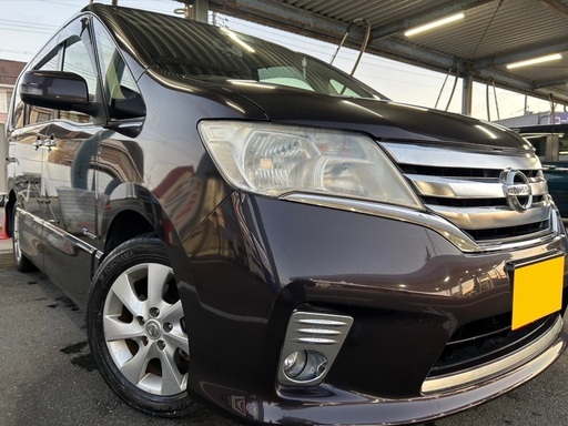 ガソリン代 節約☆S-HYBRID入りました‼️H25年式☆月々1.3万円〜分割払い可 ️車検2年付き！大人気☆ニッサン セレナ☆8人乗り☆ ...