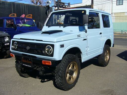 美車 4年 ジムニー JA11V改 5速 エアコン パワステ リフトアップ 車検あり (サンコーオート) 箱根ケ崎のジムニーの中古車｜ジモティー