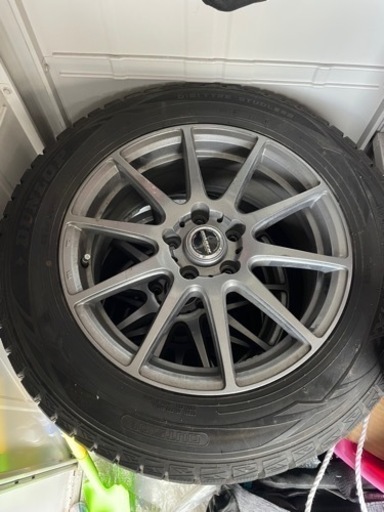 ホイール付スタッドレスタイヤ4本225/60R17 99Q (日興) 東広島のタイヤ、ホイールの中古あげます・譲ります｜ジモティーで不用品の処分