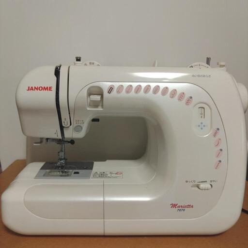 【商談中】JANOME marietta (ディモ) 北熊本の家電の中古あげます・譲ります｜ジモティーで不用品の処分