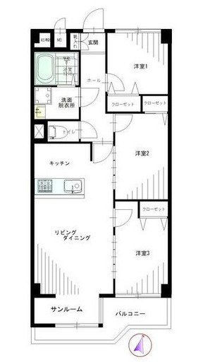 値下がりしました！㊗仲介手数料無料㊗川口市中青木2丁目リフォームリノベーション済み3LDKマンションです！学区「 川口市立青木中央小学校 川… (株式会社SKハウス) 川口の中古（マンション ...