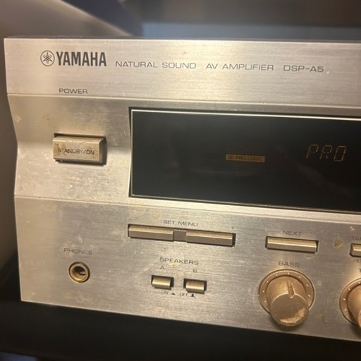 YAMAHA DSP-A5 AVアンプ (カーナビースクウェア) 名鉄岐阜のオーディオ《AVアンプ》の中古あげます・譲ります｜ジモティーで不用品の処分