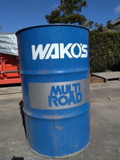 【値下げ可】空きドラム缶 200L 青白 WAKO'S DIY 焼却炉 BBQ (ムツミライスセンター) 岡崎のその他の中古あげます・譲ります｜ジモティーで不用品の処分