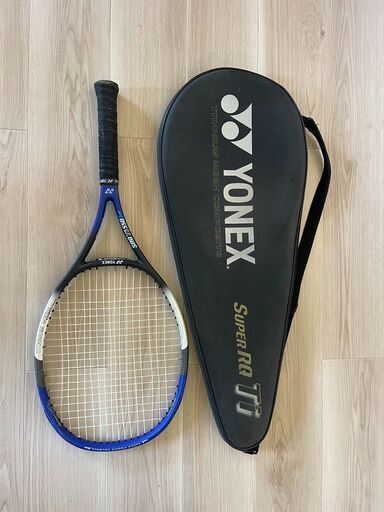 ヨネックス硬式テニスラケット SRQ ti550 long カバー付 (あんはち) 一橋学園のテニスの中古あげます・譲ります｜ジモティーで不用品の処分