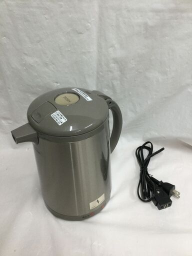 【北見市発】象印 ZOJIRUSHI 沸騰電気ポット CH-DT10 2019年製 ステンレスブラウン 沸騰ジャー 電気ポット (E2506 ...