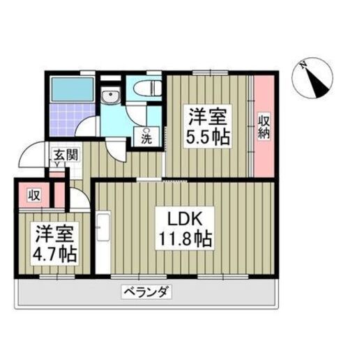 ｟2LDK｠💙フリーレント1ヶ月 敷＆礼0 北葛飾郡 スーパーコンビニ徒歩圏内！💙 (小川株式会社) 東武動物公園のマンションの不動産・住宅情報・無料掲載の掲示板｜ジモティー