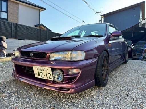 インプレッサ WRX GC8 5速 後期 車検付き (ポン) 紀伊のインプレッサの中古車｜ジモティー