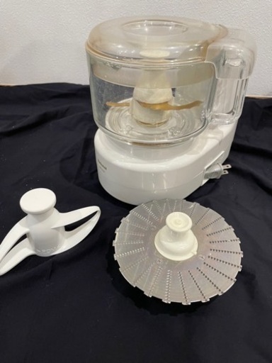 National フードプロセッサーMK-K57 (カカオ) 浦安のキッチン家電《フードプロセッサー》の中古あげます・譲ります｜ジモティーで不用品の処分