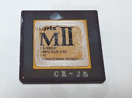 Cyrix M2 300 Socket7 CPU (thonda) 河内のPCパーツの中古あげます・譲ります｜ジモティーで不用品の処分