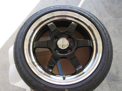 【新品未使用】 RAYS TE37 KCR 4本 15インチ 5.5J +45 (アキオート) 深谷のタイヤ、ホイールの中古あげます・譲ります｜ジモティーで不用品の処分