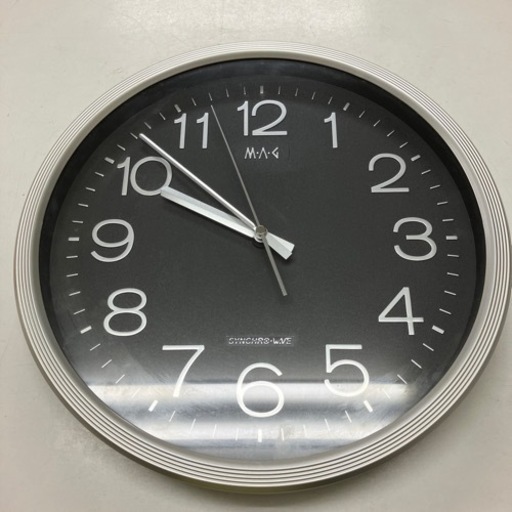 N2403-811 MAG 電波時計 CH-899 通電確認済み 汚れあり 中古 (激安！！おたから塾) 舟入川口町の時計《掛け時計》の中古あげます・譲ります｜ジモティーで不用品の処分