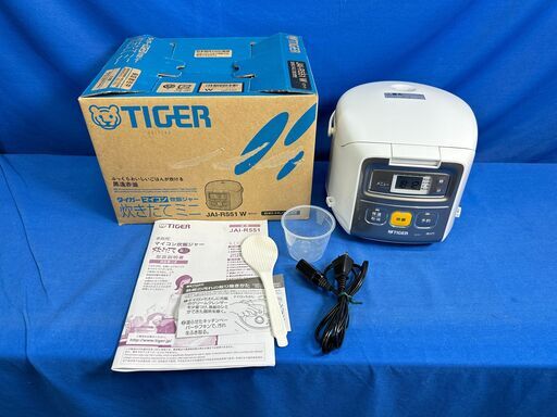 【動作保証あり】TIGER タイガー 2019年 JAI-R551 3合炊き マイコン 炊飯器【管理KRK951】 (買取レスキュー流山 ...