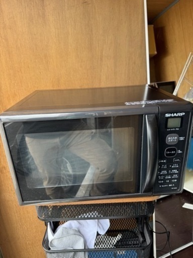 シャープRE-S50B-Bオーブンレンジ (ミヤモトエキスプレス) 新松戸のキッチン家電《オーブンレンジ》の中古あげます・譲ります｜ジモティーで不用品の処分