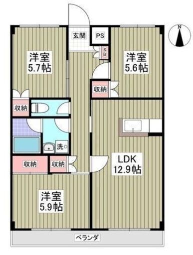 💚栃木県小山市駅南町💚3LDK / 68.77㎡💰敷金/礼金0ヶ月💰🚃東北新幹線「小山」駅 徒歩11分💚駐車場1台税別5,000円（先着順）… (アルバス不動産) 小山のアパートの不動産・住宅 ...