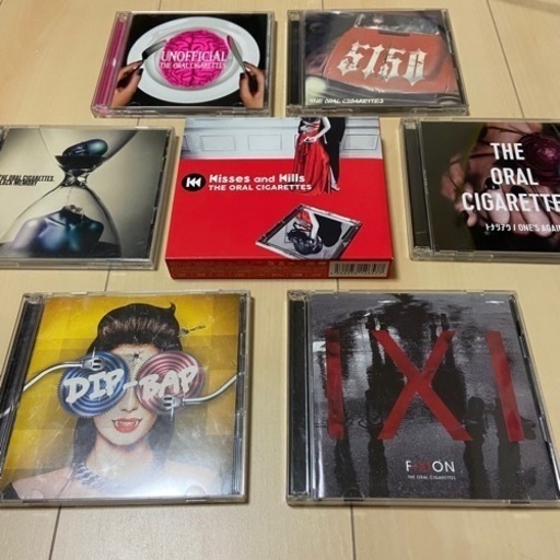 THE ORAL CIGARETTES CD DVD まとめ売り7セット (ま) 我孫子前のその他の中古あげます・譲ります｜ジモティーで不用品の処分