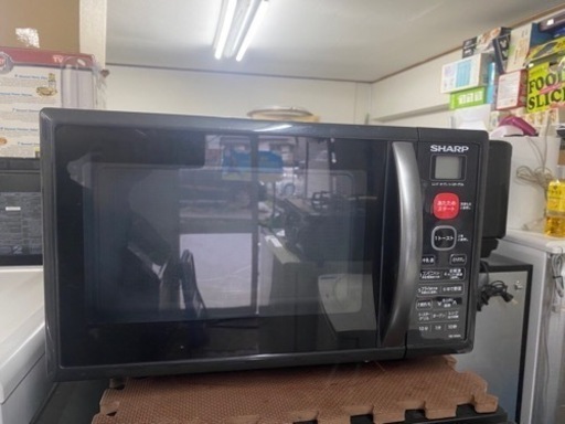 配送可能保証付きオーブンレンジ ブラック系 RE-S50A-B [15L] (北九州中古店) 北九州のキッチン家電《オーブンレンジ》の中古あげます・譲ります｜ジモティーで不用品の処分