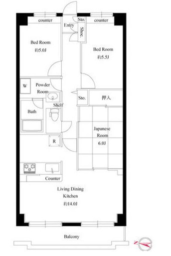 家賃下がりました！敷金礼金0キャンペーン実施中！さいたま市見沼区東門前リノベーション済み3LDK物件審査通過率99％！審査柔軟に対応！保証人… (株式会社SKハウス) 七里のマンションの不動産 ...