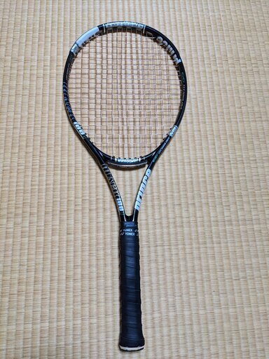 PRINCE EXO3 BLACK 100T硬式テニスラケット (よっしー) 桃山御陵前のテニスの中古あげます・譲ります｜ジモティーで不用品の処分