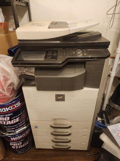 引き取り限定！複合機 SHARP MX-3611F (クロノス オート) 手稲の電話、FAX《ファクシミリ》の中古あげます・譲ります ...
