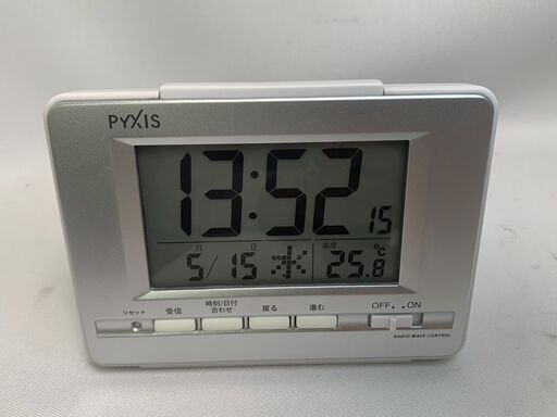 ② SEIKO セイコー クロック 目覚まし時計 NR535W (アルジャン) 大通の生活家電《その他》の中古あげます・譲ります｜ジモティーで不用品の処分