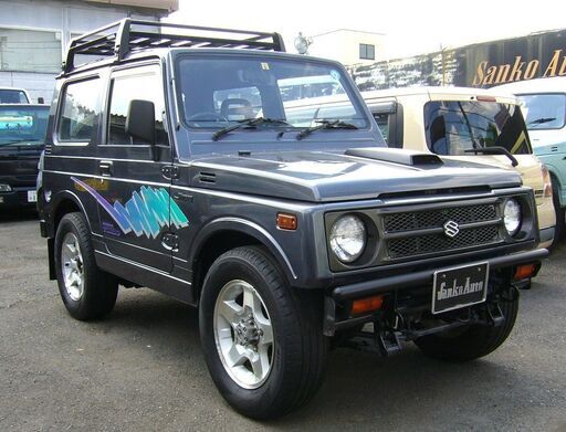 美車 4年 ジムニー JA11V 5速 エアコン F6A ターボ 4WD (サンコーオート) 箱根ケ崎のジムニーの中古車｜ジモティー