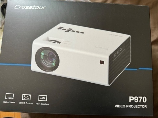 ホームプロジェクターP970とスクリーン (ちょびこ) 江別の映像プレーヤー、レコーダーの中古あげます・譲ります｜ジモティーで不用品の処分