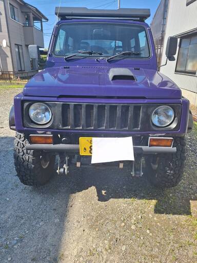 受取り者決定!!平成7年式V-JA11V改 ジムニー改造公認車両 (あぐりくん) 藤島のジムニーの中古車｜ジモティー