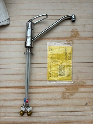 KVK流し台用シングルレバー式混合栓【KM5011JT】KM5011J series上施工タイプ/シングルレバー混合栓【KM5011JT】 (Sakura) 笹津の野球の中古あげます・譲ります ...