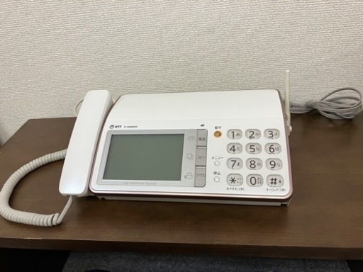 電話機 NTT 10年製P-268SD 白 FAX (よろずやジョージ) 中野島のその他の中古あげます・譲ります｜ジモティーで不用品の処分