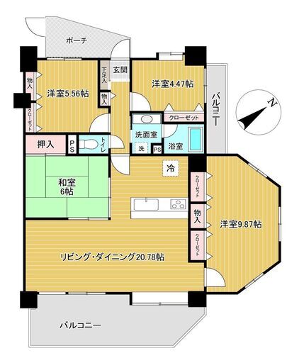 【中古マンション】プレシーン野木ハイライズ(4LDK) 1,380万円 (エダ住宅) 野木の中古（マンション/一戸建て）の不動産・住宅情報・無料掲載の掲示板｜ジモティー