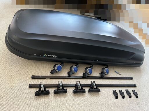 ルーフボックス TERZO オルカ EA520B おまけ付き (shimoxx) 新守谷の車のパーツの中古あげます・譲ります｜ジモティーで不用品の処分