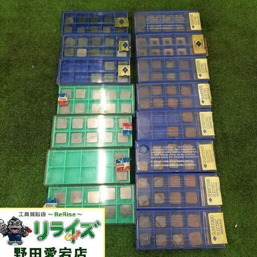 住友電工 SDKN42MT/SDKN42M/SDCX42MT フライス旋盤用チップまとめ15箱セット【野田愛宕店】【店頭取引限定】【中古】管… (リライズ野田愛宕店) 愛宕のその他の中古あげ ...