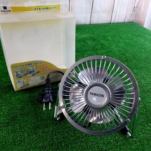 新品 山善 マグネット付きミニファン ミニ扇風機 YMF-101C 100V (チワワ) 岐阜の季節、空調家電《扇風機》の中古あげます・譲ります｜ジモティーで不用品の処分
