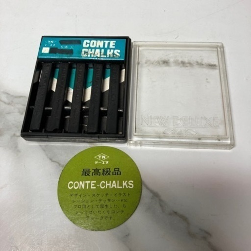K2406-730 TN CONTE CHALKS 5本入 1本欠けあり 未使用品 (激安！！おたから塾) 舟入南のその他の中古あげます・譲り ...