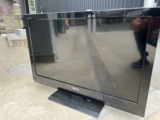 東芝REGZA 液晶カラーテレビリモコンなしmini bcasカード付き (ビンス) 近鉄蟹江のテレビ《液晶テレビ》の中古あげます・譲ります ...