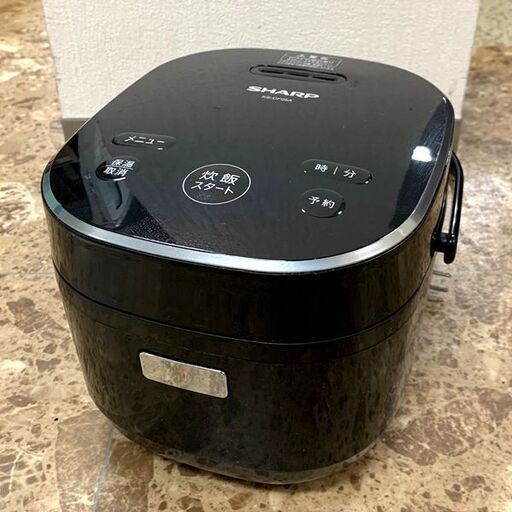 SHARP シャープ 炊飯器 2019年製 3合炊き KS-CF05A ジャー ブラック 札幌 東区 店頭引取り歓迎 (トップセレクション) 札幌のキッチン家電《炊飯器》の中古あげます・譲り ...