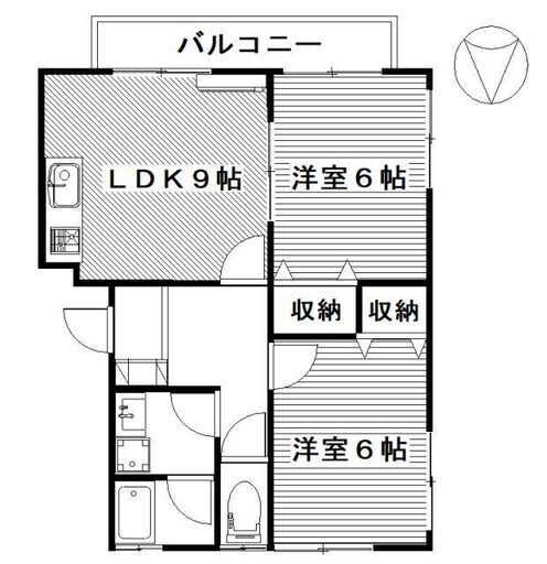 ★初期費用8万円以下★2LDK家賃4．2万～4．4万光コーポ1F (たすにゃん) 群馬八幡のアパートの不動産・住宅情報・無料掲載の掲示板｜ジモティー