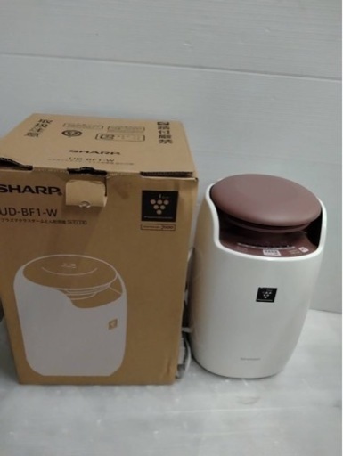 箱付き ️ 2020年製‼️ プラズマクラスターふとん乾燥機🌱 SHARP UD-BF1-W ホワイト系 (ロープライス) 楠橋の生活家電《その他》の中古あげます・譲ります｜ジモティーで不用品の処分