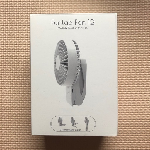 【未使用】ハンディファンホワイト USB扇風機 携帯手持ち扇風機 ミニ扇風機 (まい) 昭島の季節、空調家電《扇風機》の中古あげます・譲ります ...