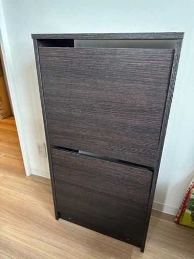 IKEA BISSA ビッサシューズ棚靴箱靴棚下駄箱 (キャッスル) 覚王山の家具の中古あげます・譲ります｜ジモティーで不用品の処分