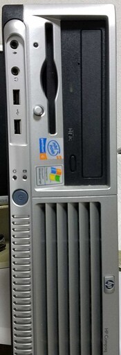 【引き取り限定】モニター付き HP Compaq デスクトップ PC dc7100 SFF 電源入ります (フェイバ) 中央林間のデスクトップ ...
