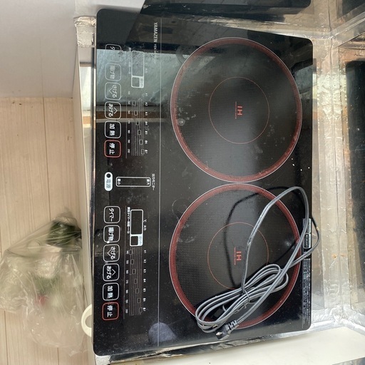 二口IHコンロ (美濃辺清斗) 獨協大学前〈草加松原〉のキッチン家電《電磁調理器》の中古あげます・譲ります｜ジモティーで不用品の処分